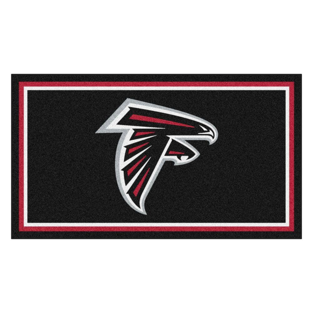 FANMATS NFL - Atlanta Falcons 3 ft. x 5 ft. Ultra Plush Area Rug 19858 ...