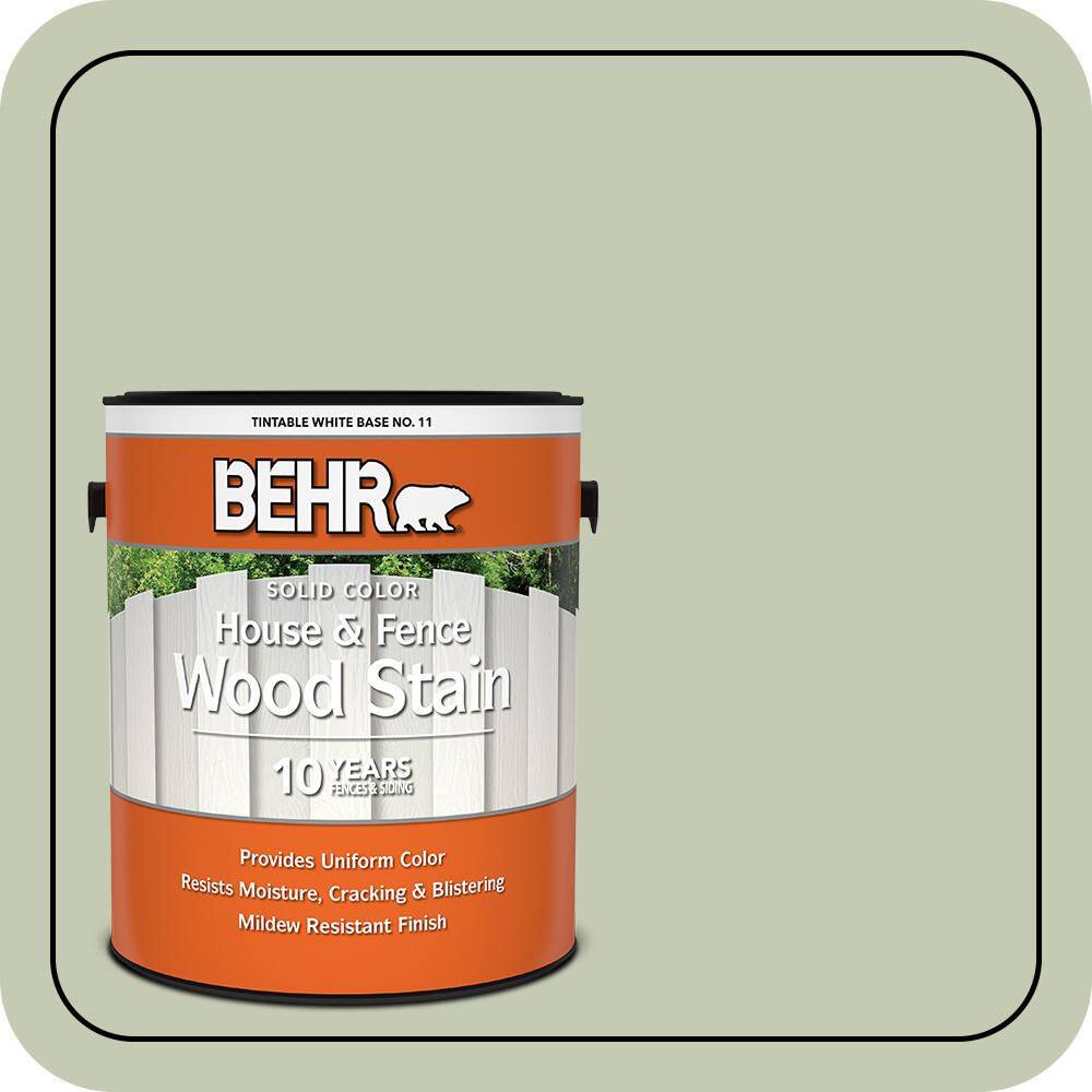 BEHR 1 gal. #420E-3 Spring Hill Solid Color House and Fence Exterior ...