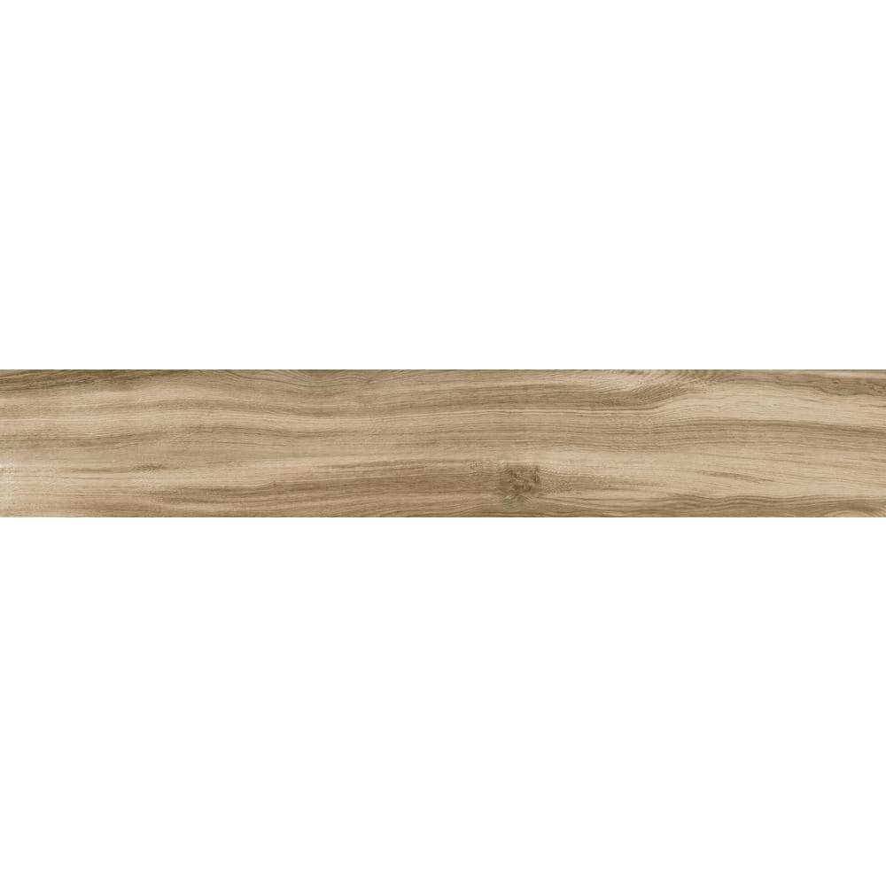 Mango Light Wood 10 in. x 60 In. Matte Porcelain Floor and Wall Tile ...