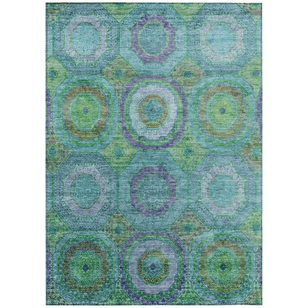 Addison Rugs Chantille Machine Washable Indoor/Outdoor Abstract ACN2049 ...