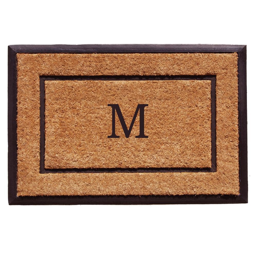 Calloway Mills The General 24 in. x 36 in. Monogram M Door Mat ...