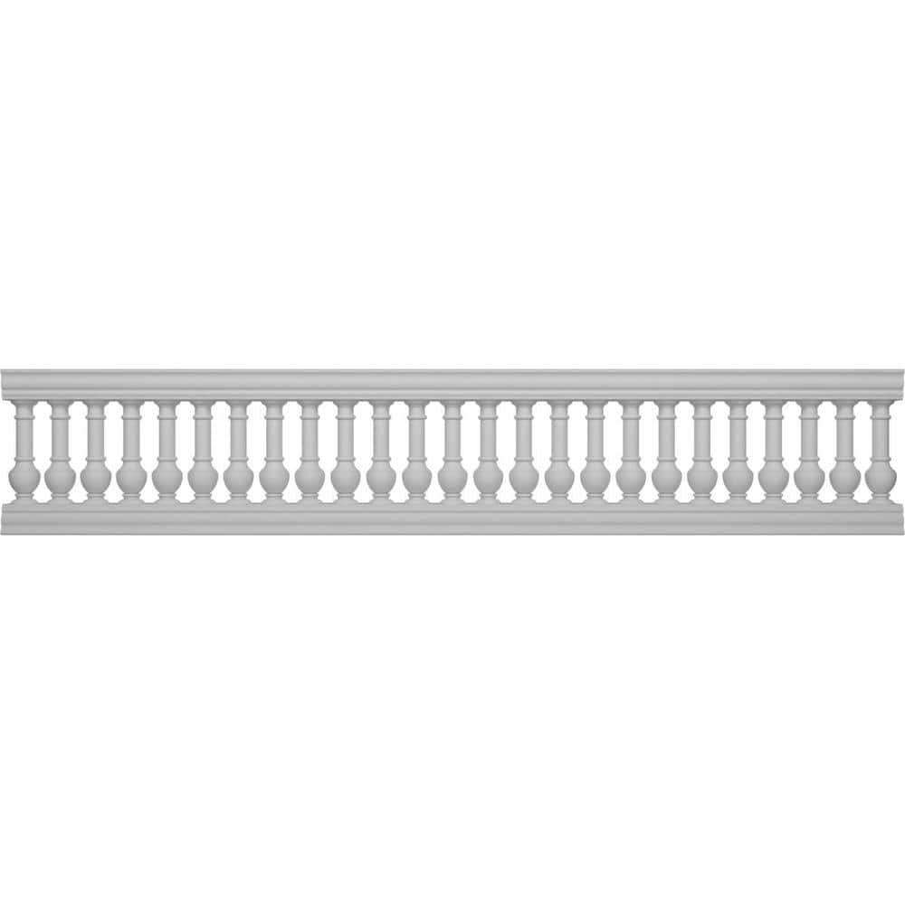 Ekena Millwork Fiberthane York Balustrade 156 in. L x 32 in. H ...