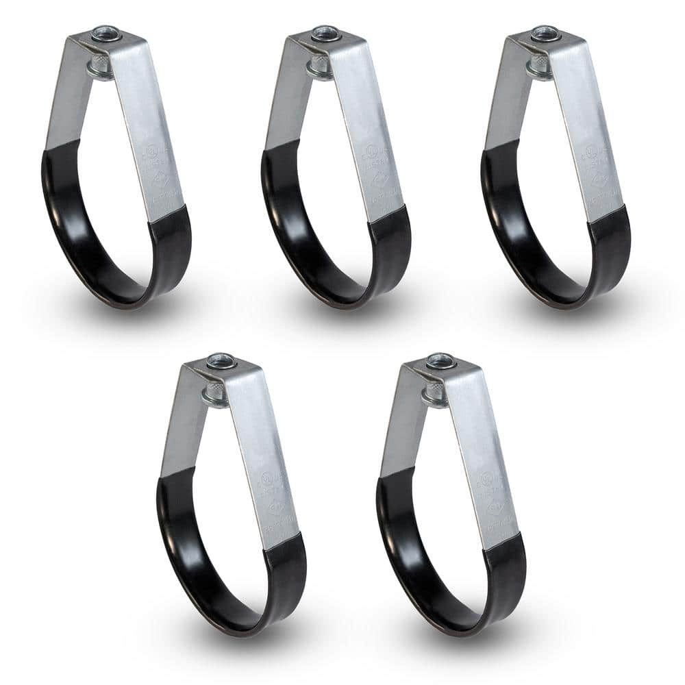 PLUMBFLEX 3 in. Swivel Loop Hanger for Vertical Pipe Support in Plastic ...