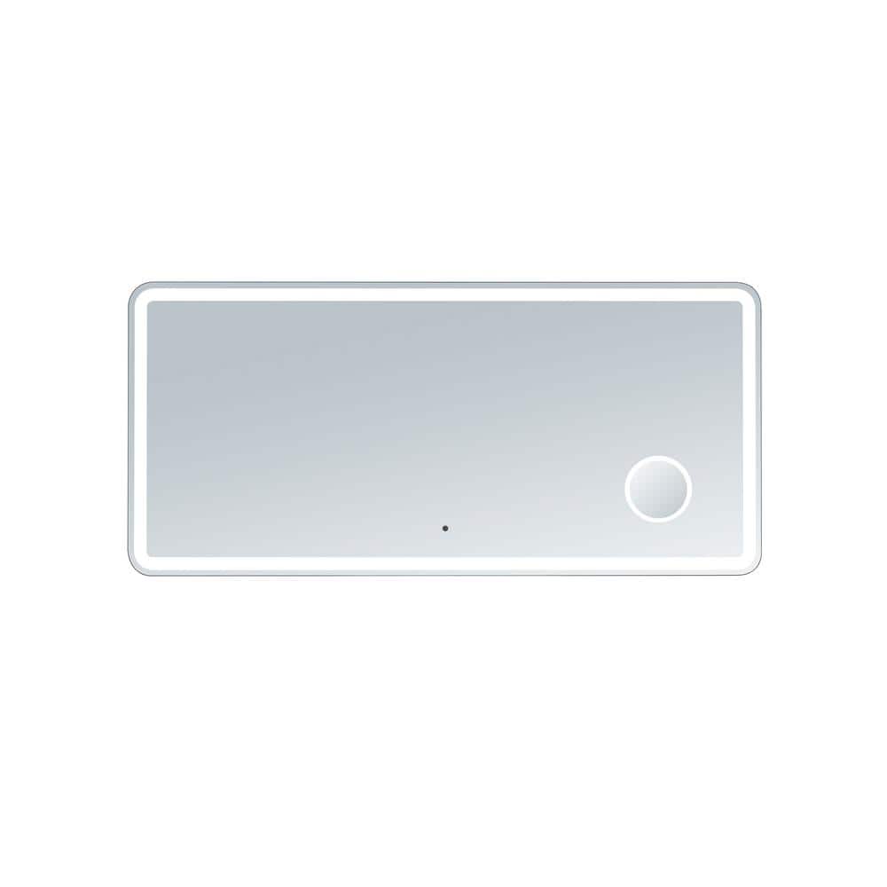 innoci-usa Electra 56 in. W x 36 in. H Rectangular Frameless LED Wall ...