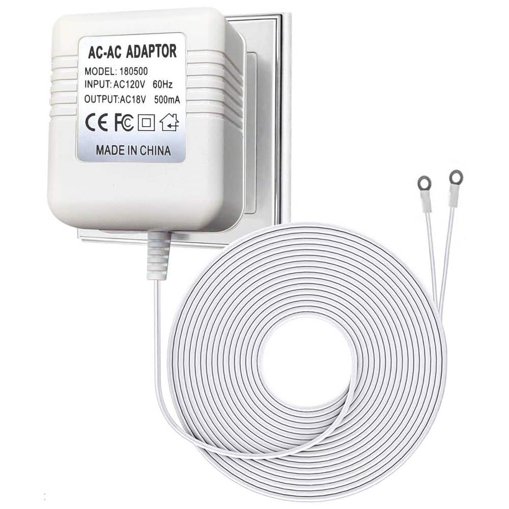 Yichuhaoxi 18V Video Doorbell Power Adapter Supply Transformer for Ring ...