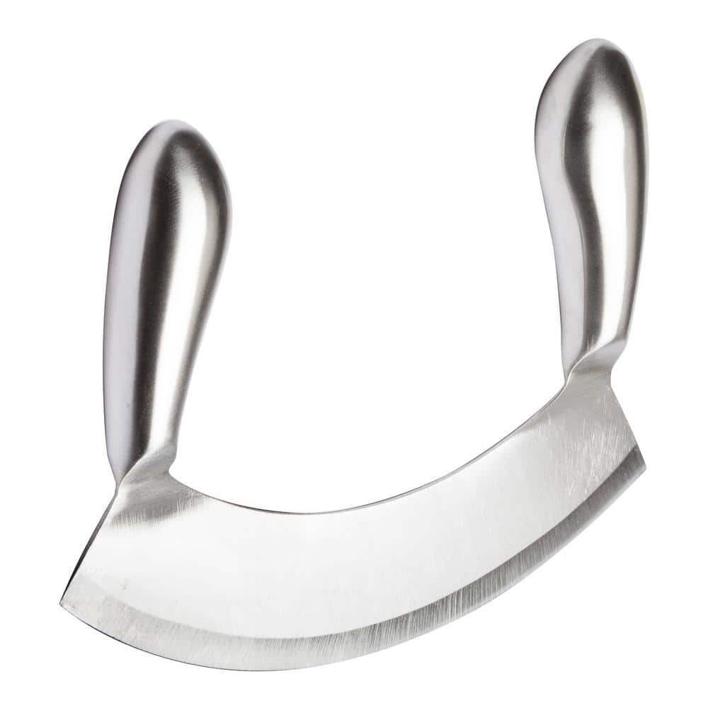 Winco Stainless Steel Single Blade Chopper KCC-3 - The Home Depot
