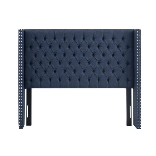 Madison Park Baldwin Blue Queen Upholstery Headboard MP116-1142 - The ...