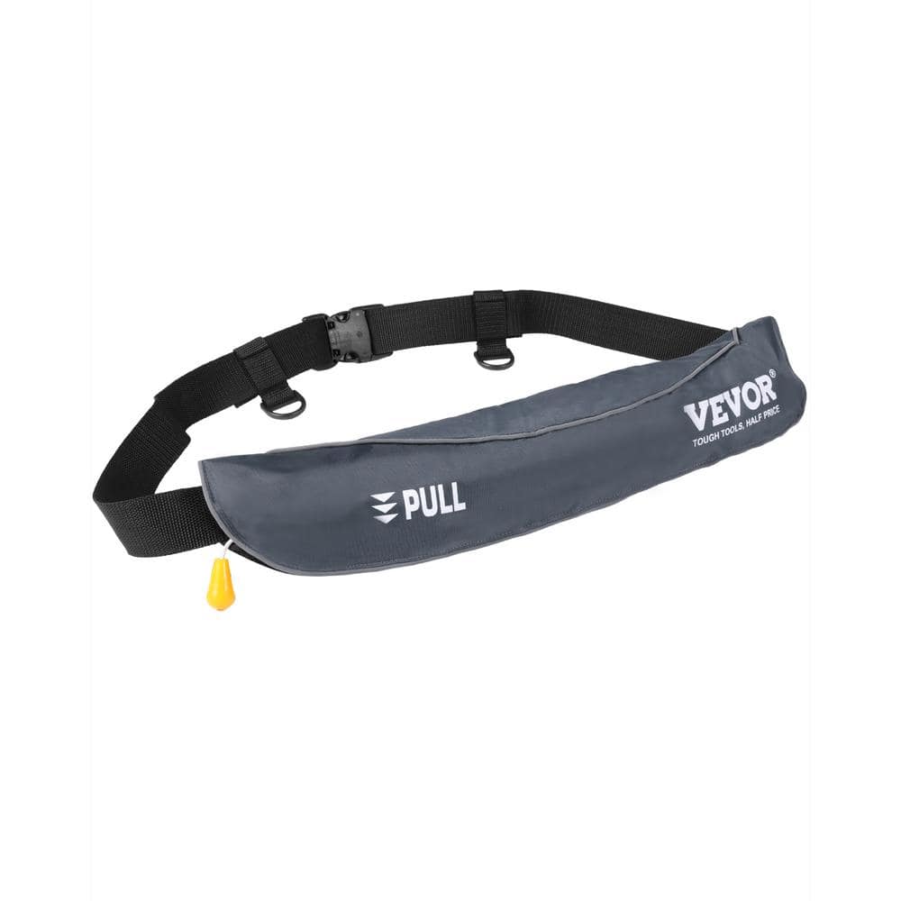 VEVOR Manual Inflatable Belt Pack 105N Buoyancy Over 80 lbs. Up to 59 ...