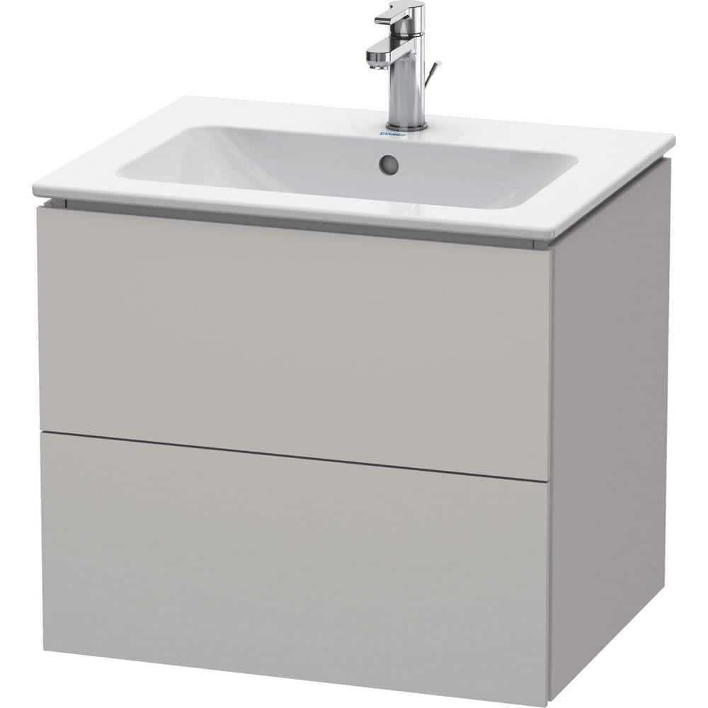 Duravit L-Cube 18.88 in. W x 24.38 in. D x 21.63 in. H Bath Vanity ...
