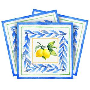MI ALMA Yellow R33 4 in. x 4 in. Vinyl Peel and Stick Tile (24 Tiles, 2 ...
