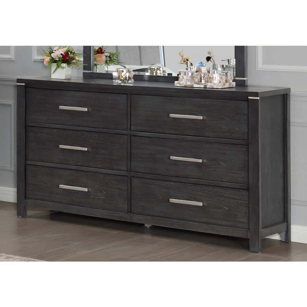 NEW CLASSIC HOME FURNISHINGS New Classic Furniture Odessa Charcoal 6 ...