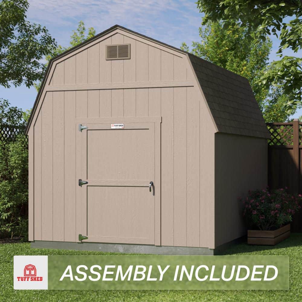 Tuff Shed Professionally Installed Tahoe Series Unpainted Tucson 10 ft ...