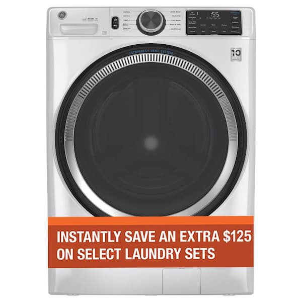 Have a question about GE 4.8 cu. ft. Smart White Front Load Washer with ...