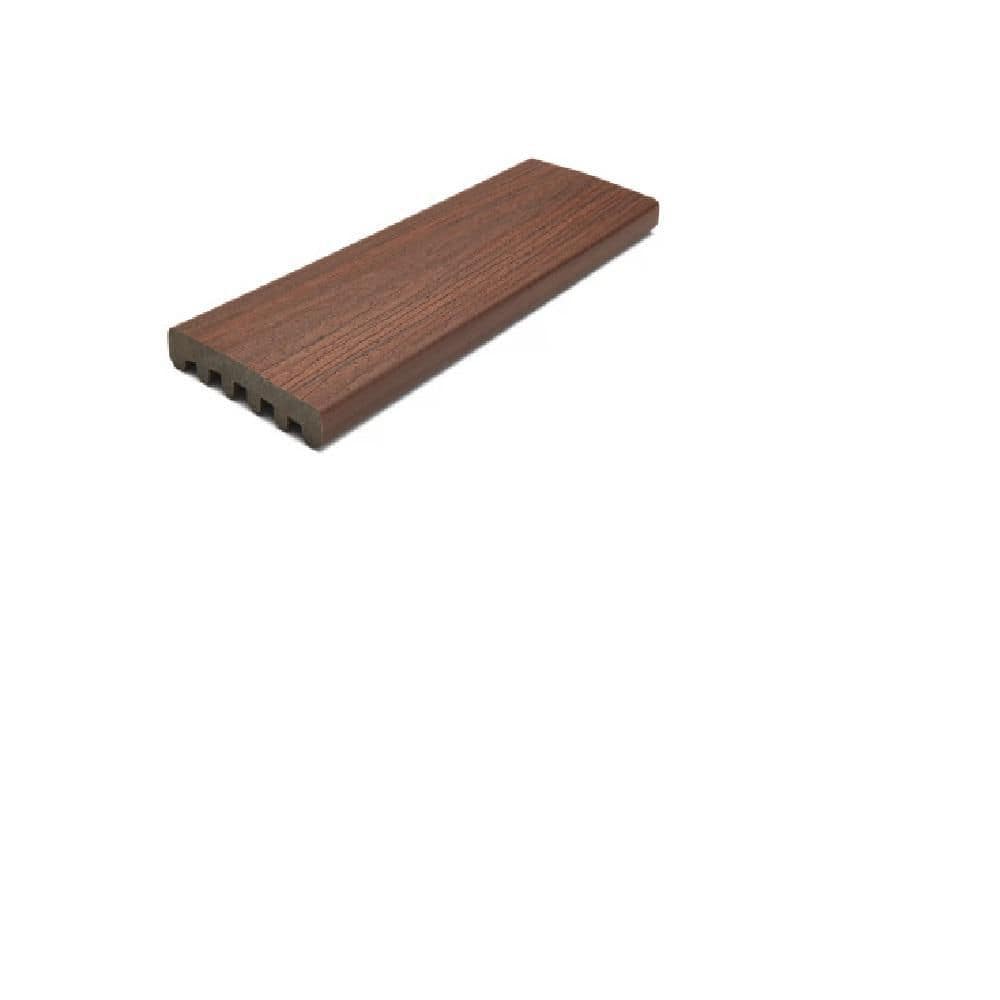 Trex Enhance Naturals 1 in. x 6 in. x 8 ft. Cinnamon Cove Square Edge ...