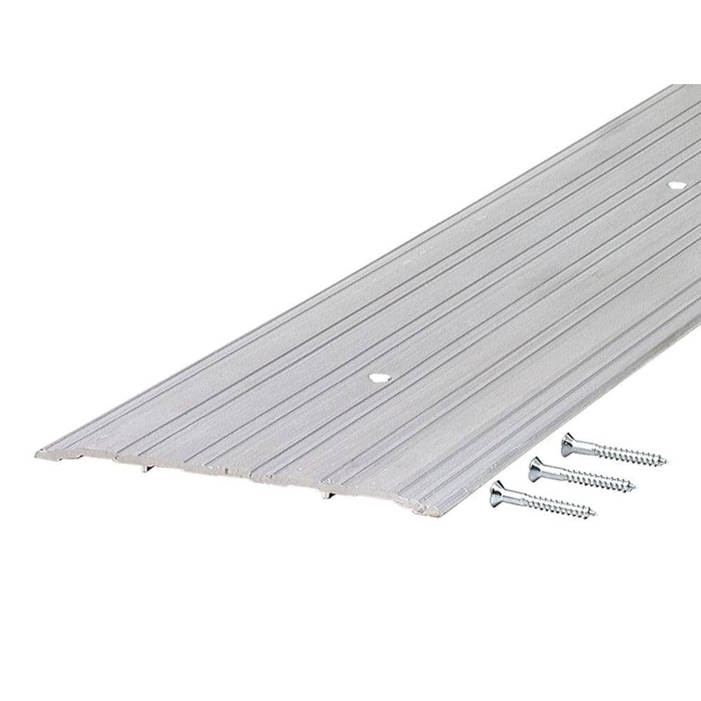 M-D Building Products 6 in. x 1/4 in. x 72 in. Silver Aluminum ...