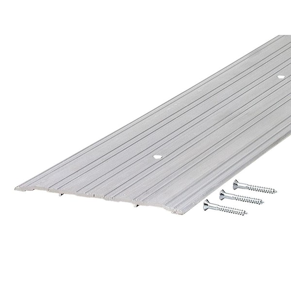 M-D Building Products 6 in. x 1/4 in. x 72 in. Silver Aluminum ...