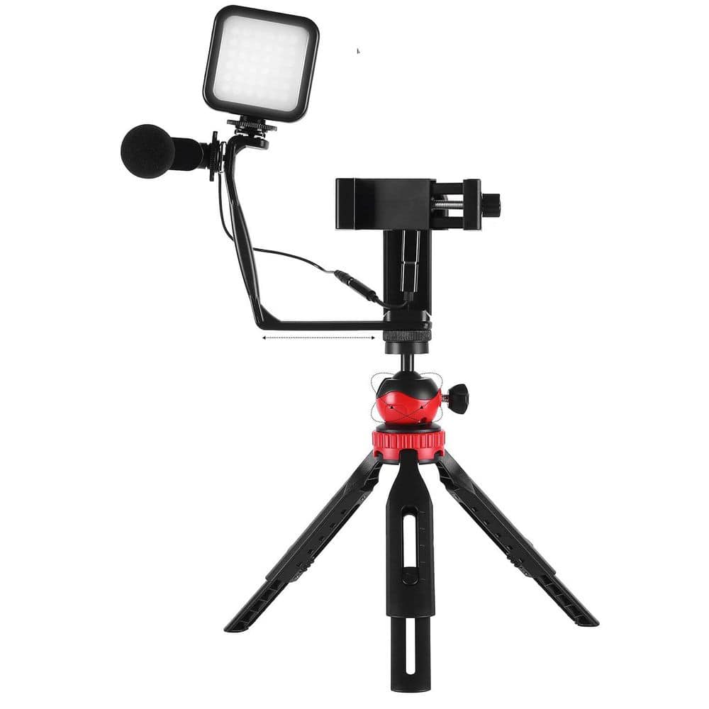 OBJLGEV Vlogging Kit for iPhone Android Video Recording Equipment with ...