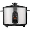 Brentwood Appliances 5-Cup Silver Rice Cooker TS-10 - The Home Depot