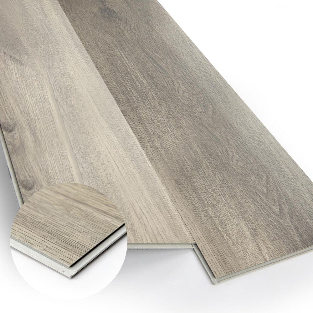 Art3d Sallow 12MIL 7.2 in.x48 in. Waterproof Click Lock Vinyl Plank ...