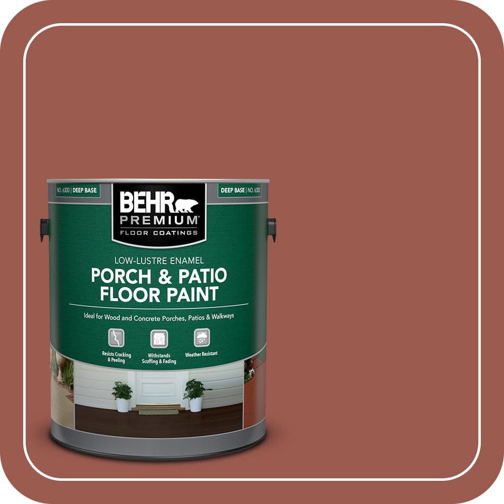 BEHR PREMIUM 1 gal. #ICC-106 Spicy Cayenne Low-Lustre Enamel Interior ...