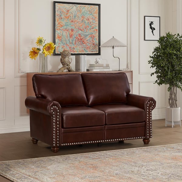 Faux leather loveseat sofas store