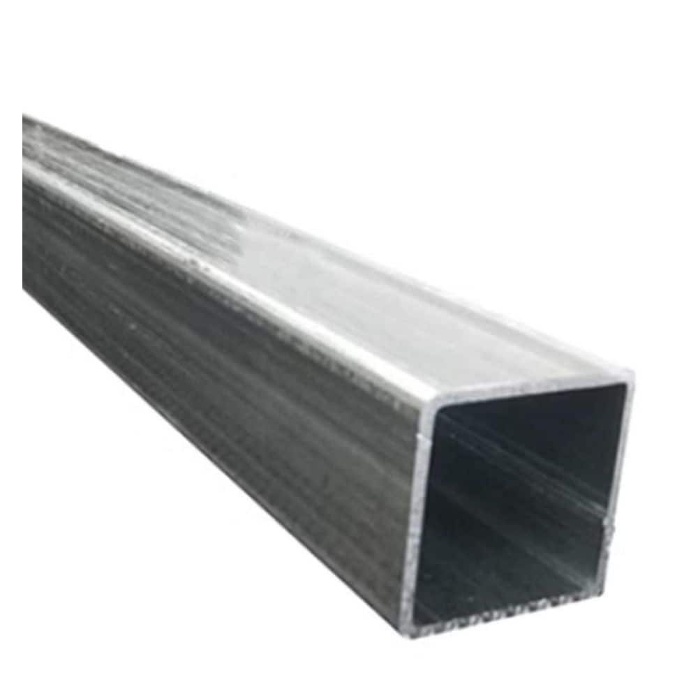 Ameristar 2.5 in. x 2.5 in. x 10 ft. Galvanized Steel Fence Post B00642 ...