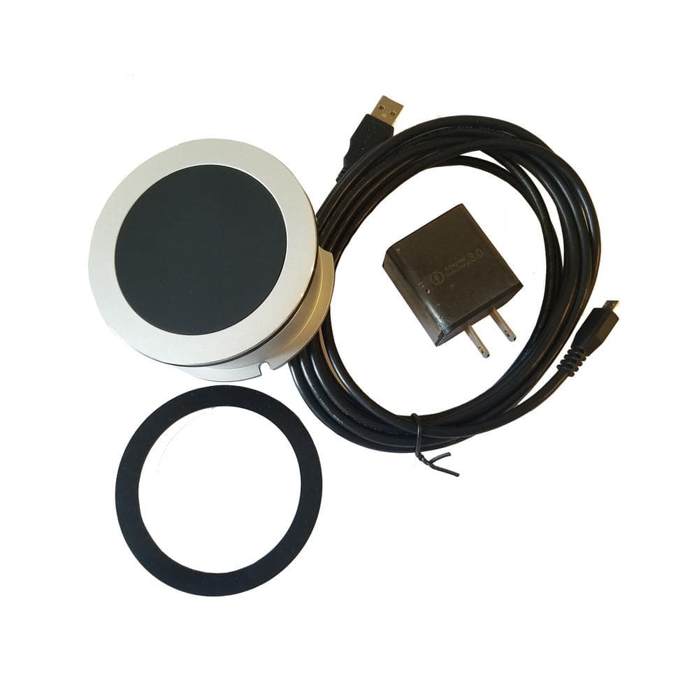 Qi-NOW Flush Mount Embedded Wireless Charger Thru Table or Countertop ...