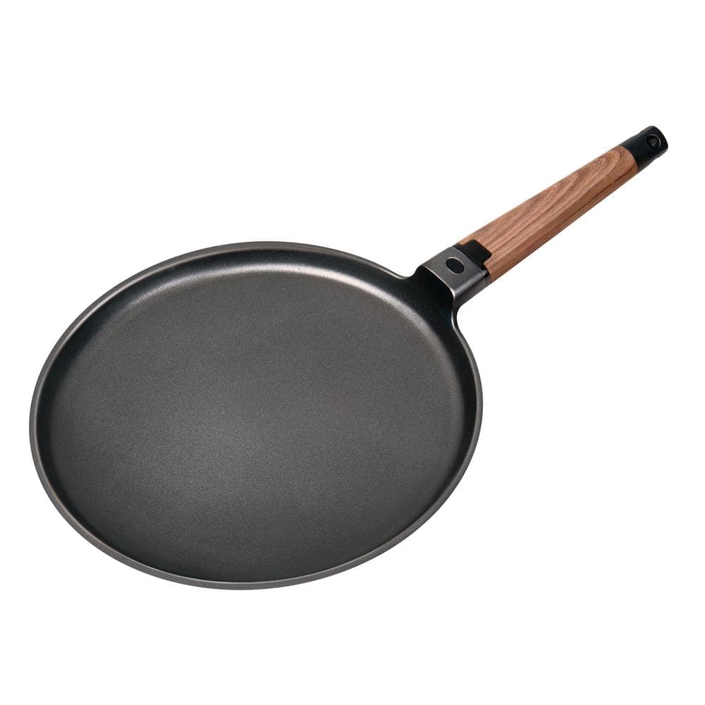 MasterPan Designer Series 11 in. Non-Stick Cast Aluminum Crepe Pan with ...