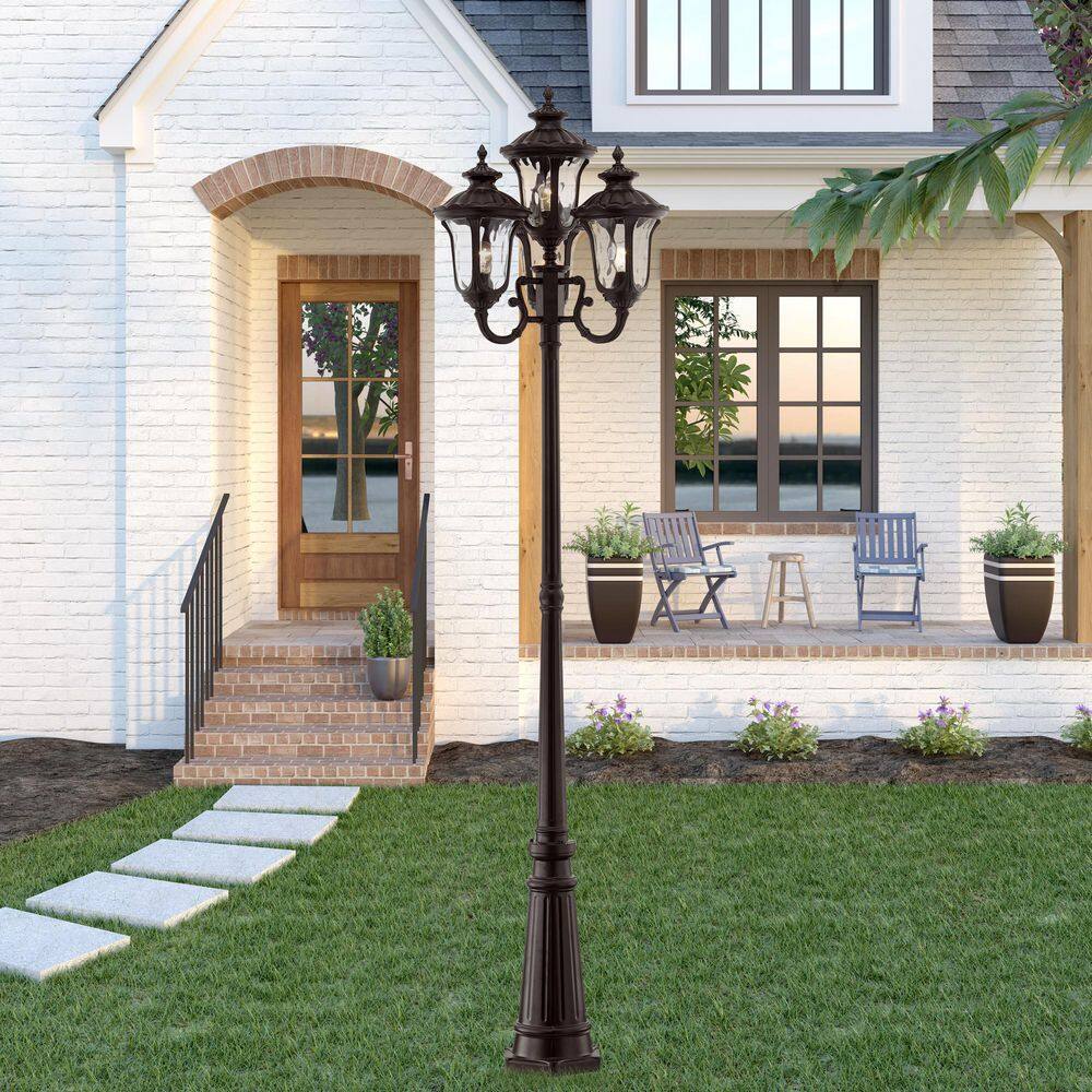 AVIANCE LIGHTING Whitingham 4-Light Bronze Cast Aluminum Hardwired ...