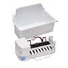 LG 4.7 in. Ice Maker Kit Produces 2.2 lbs Per Day Makes Regular Cubes ...