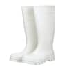 Premium White Steel Toe PVC Boot Men's Size 9 70665-09 - The Home Depot