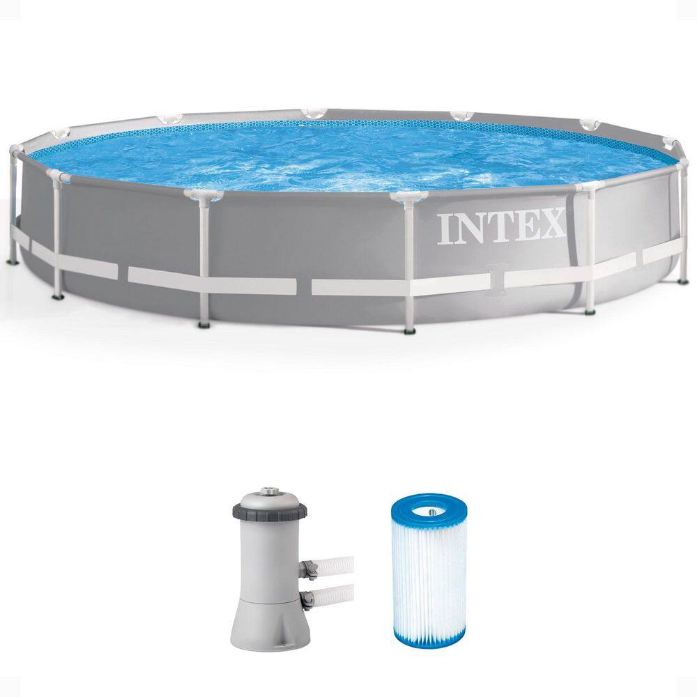 Have a question about Intex 12 in. Depth Prism Frame Above Ground Round ...