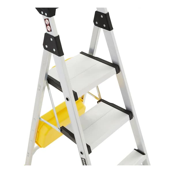 Gorilla Ladders Aluminum Dual Platform Step Ladder With, 60% OFF