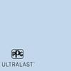 PPG UltraLast 1 gal. #PPG1242-2 Touch Of Blue Matte Interior Paint and ...