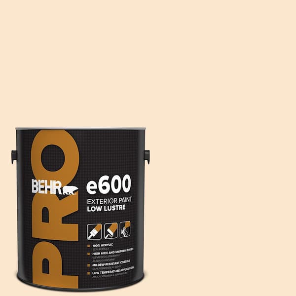 BEHR PRO 1 gal. #M240-1 Bay Scallop Low Luster Exterior Paint PR62001 ...