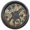 Yosemite Home Decor Paris Gear Clock 5130007 - The Home Depot