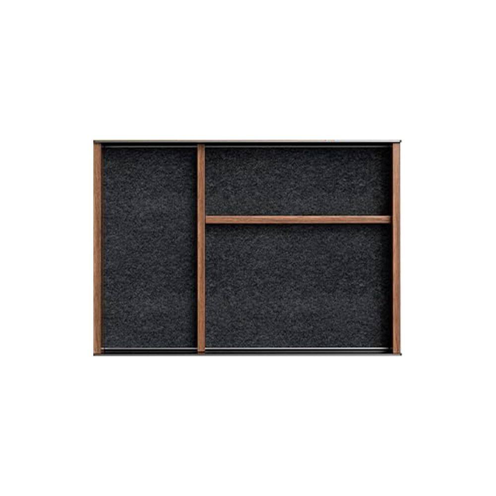Black Aluminum Valet Tray Box 12 in. x 8 in. with Velvet Lining for ...