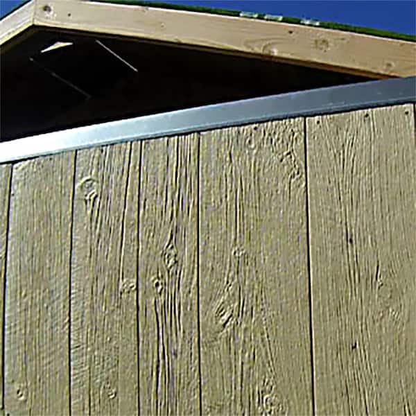 Gibraltar Building Products 1-1/2 in. x 10 ft. Galvanized Steel Z Bar ...
