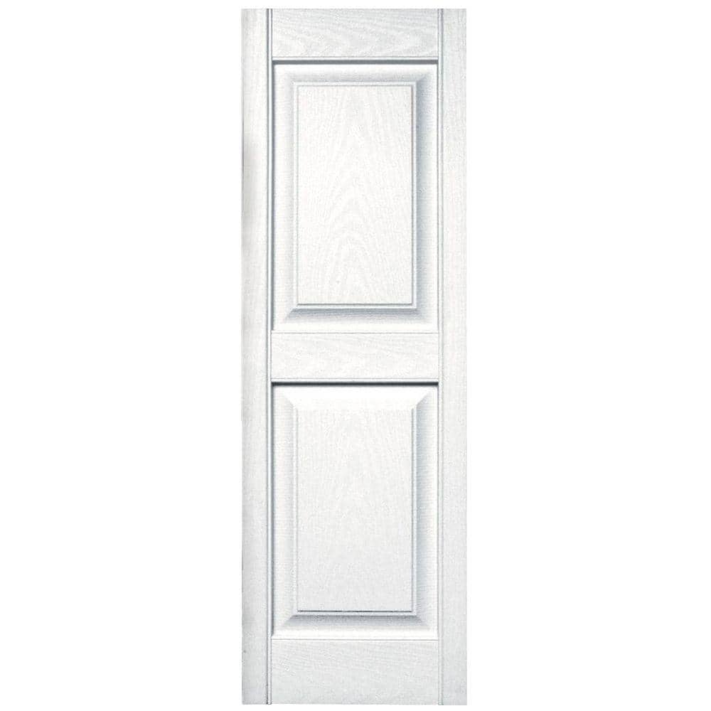 Reviews for Builders Edge 15 in. x 47 in. Raised Panel Vinyl Exterior ...