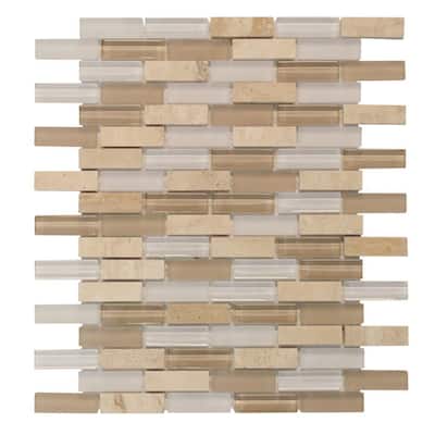 Jeffrey Court Hickory Ridge Beige 10 in. x 20 in. Matte Textured ...