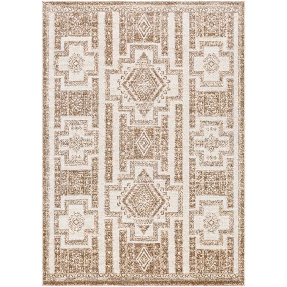 Artistic Weavers Positano Brown 7 ft. x 9 ft. South Western Indoor Area ...