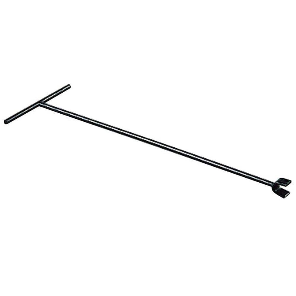 28 in. Steel Curb Key 53246 - The Home Depot