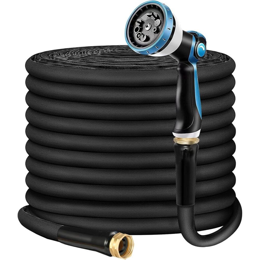 Misopily 3/4 in. dia. x 100 ft. Non-Expandable Garden Hose, Flexible ...