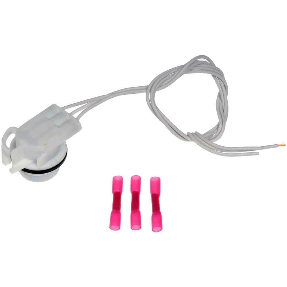 3 Wire Pigtail With Bulb Socket For Left Or Right Headlamp Assembly 645 ...
