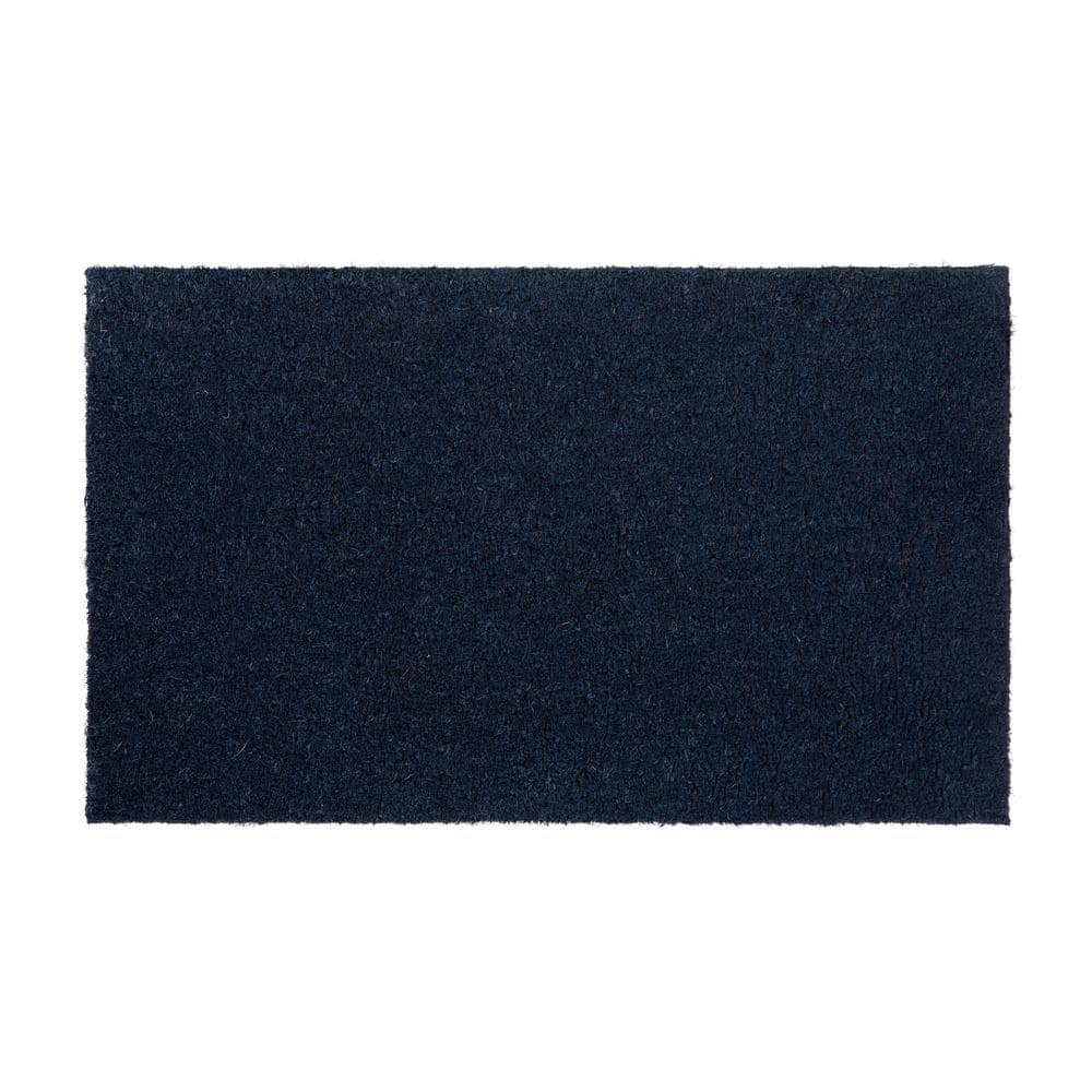 Carnegy Avenue 18 in. x 30 in. Navy Doormat CGA-FW-512252-NA-HD - The ...