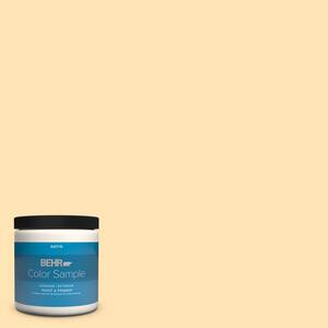 BEHR ULTRA 1 gal. #P250-2 Golden Nectar Flat Exterior Paint & Primer ...