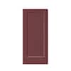 CALHOME 30 in. x 80 in. Maroon Stained Composite MDF 1-Panel Interior ...