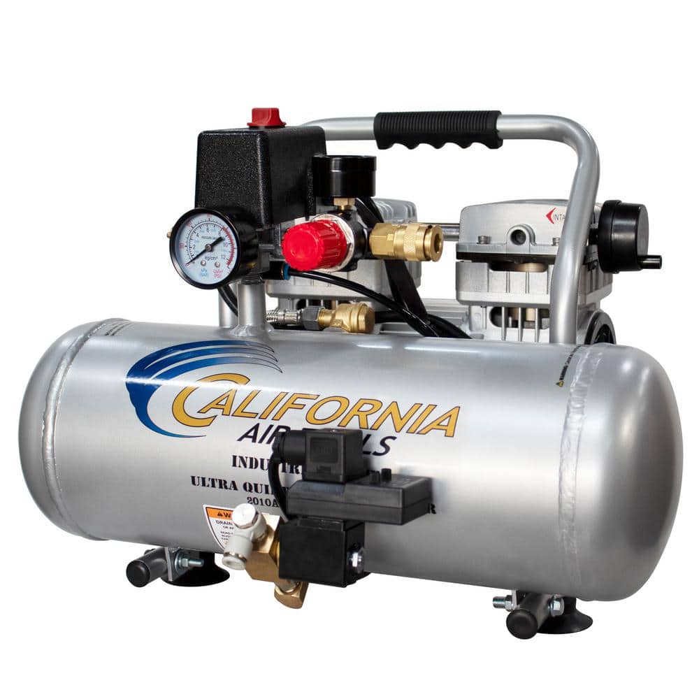 California Air Tools 2010ALFCAD Ultra Quiet Oil-Free 1.0 Hp 2.0 Gal ...