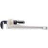 RIDGID 10 in. Aluminum Straight Pipe Wrench for Plumbing, Sturdy ...