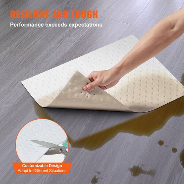 SKYSHALO Spill Absorbent Pads, Absorbs up 20 Gal., 15in. L x 20in. W ...